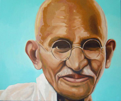 Gandhiji Paintings Collection