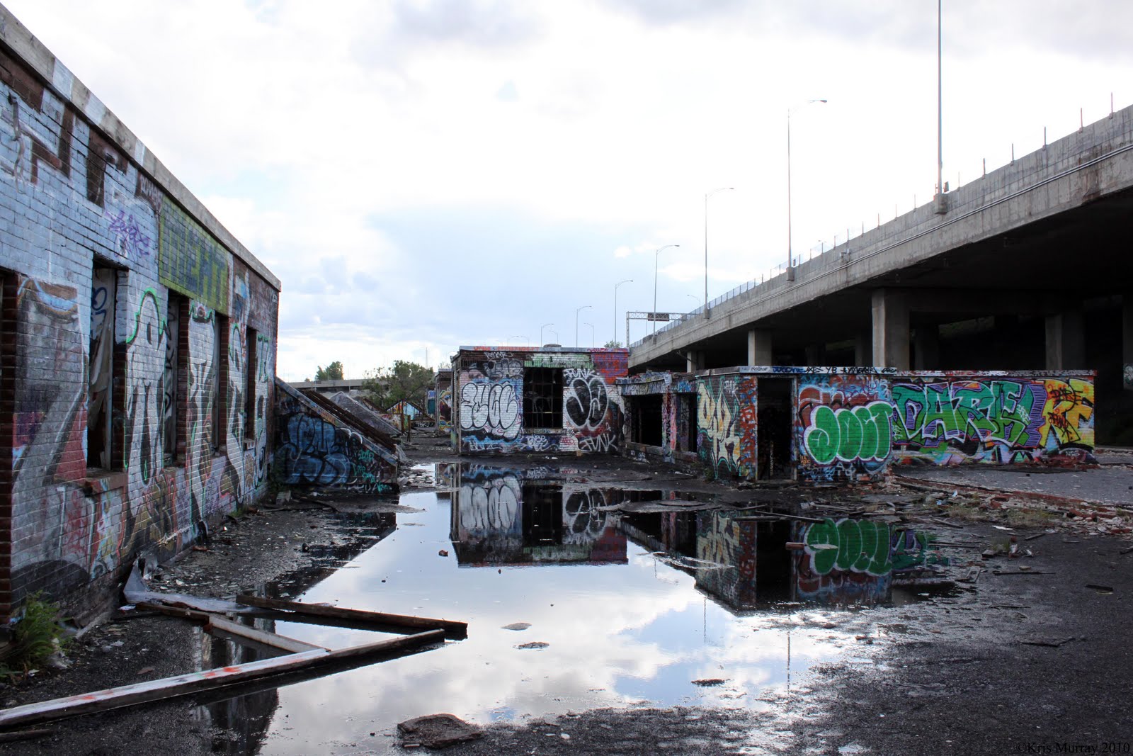 Montreal Graffiti: TA Wall & Factory 2010 June-July 2010