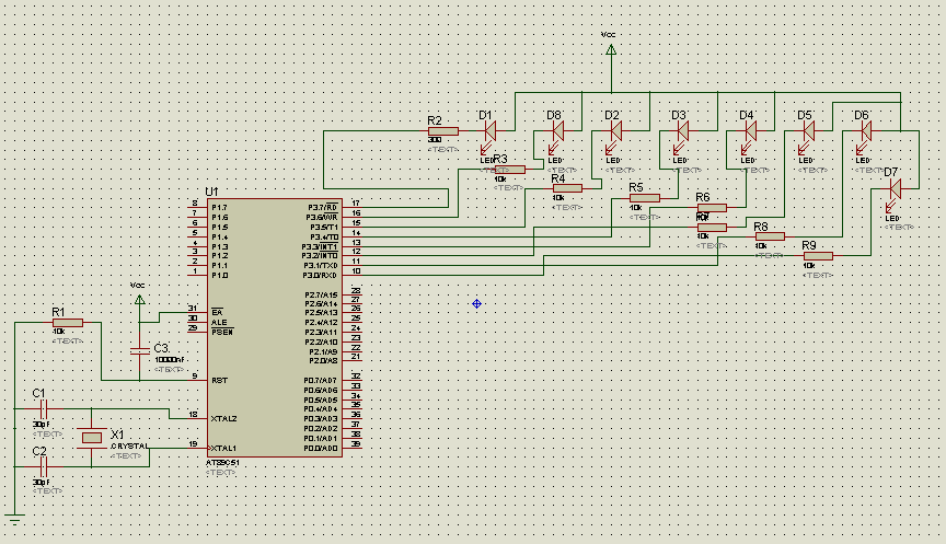 PLC,Micro,Electronic Book and Software: Tutorial AT8951 with Proteus ...