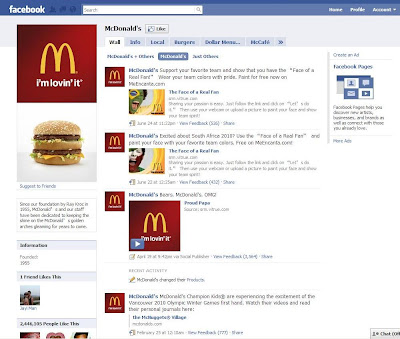 Social Media Marketing SPD4290: Case Study (1) - How McDonald's Uses ...