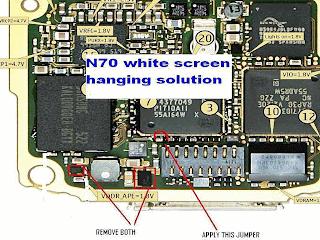 MOBILE TROUBLESHOOTING: NOKIA N70 WHITE SCREEN HANGING SOLUTION