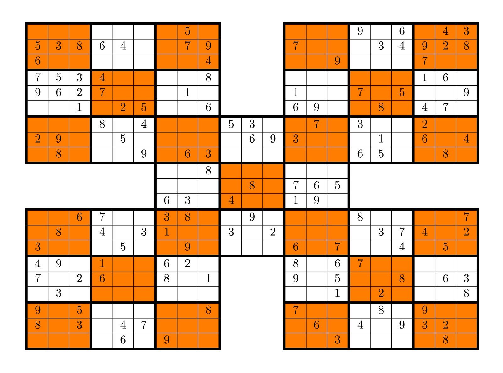 Tirpidz s Sudoku 396 High Five Sudoku 9 X 9 tirpidz-s-sudoku-396-high-five-sudoku-9-x-9