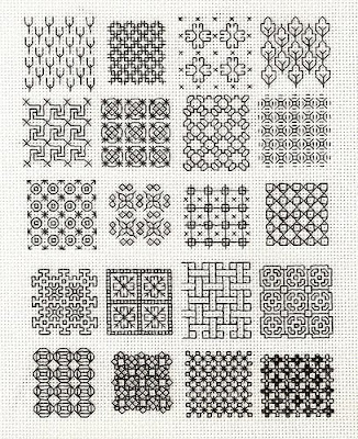 Brain Clutter: Blackwork pattern: Misc blackwork examples #2