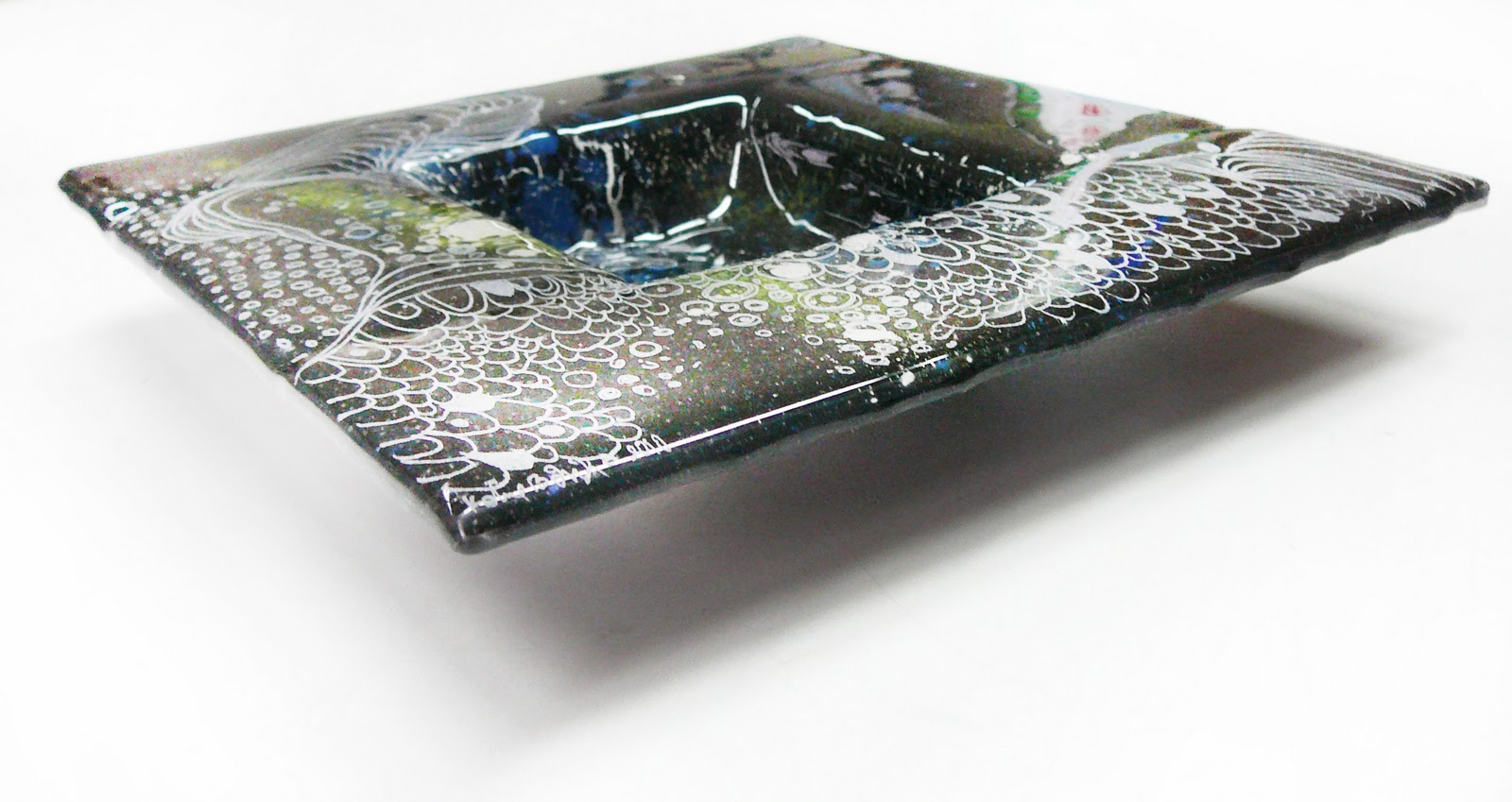 Suck my luck: glass crockery fusing-hand made / szklane naczynia ...