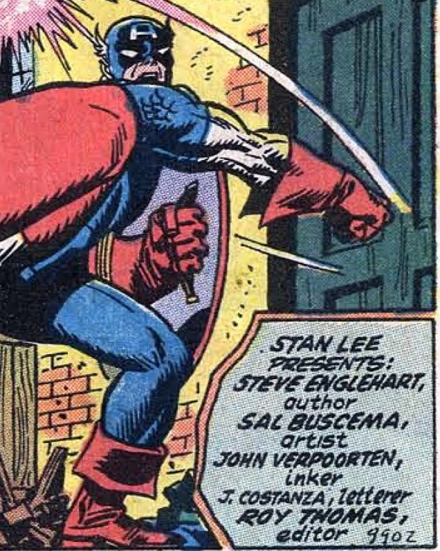 Reading Captain America: Steve Englehart on Captain America (Volume 1 ...