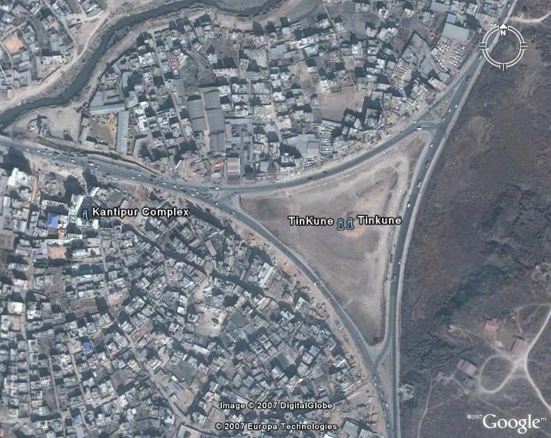 Maps of Nepal: Kathmandu--TinKune
