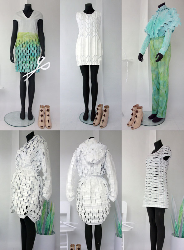 Belgium-born designer, Alexandra Verschueren is also added origami ...