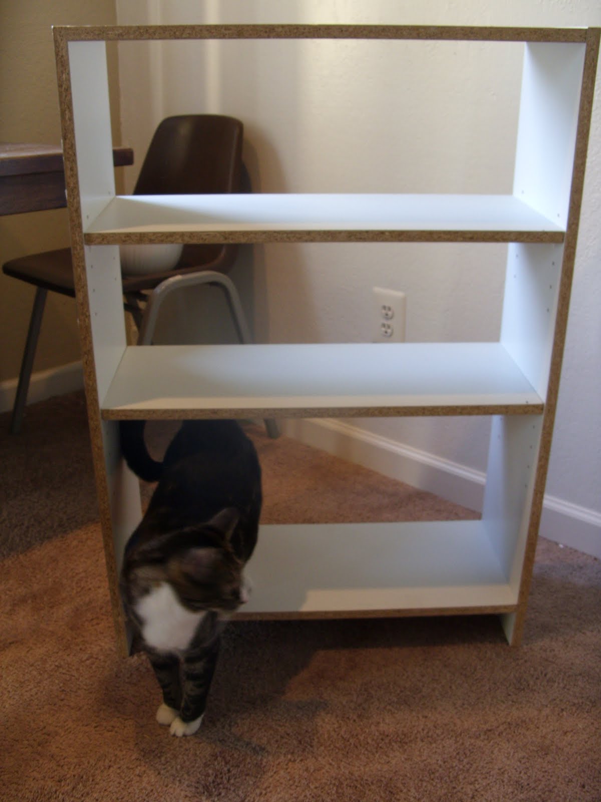 /iklektIk/ creativity: dressing up a boring shelf