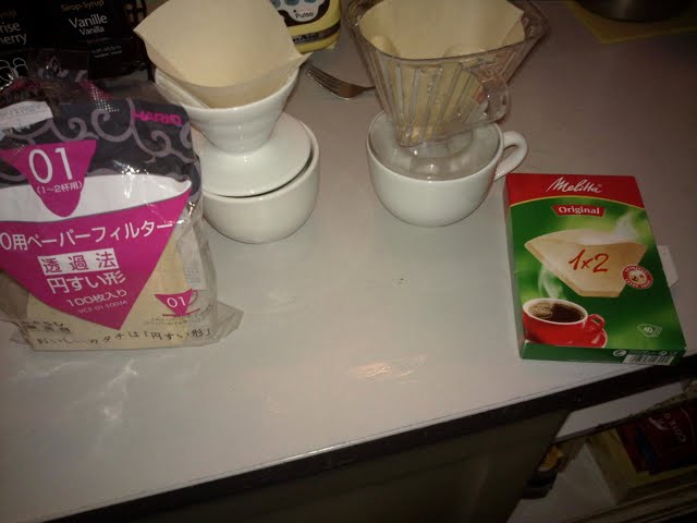 Antwerp Barista: Hario vs Melitta