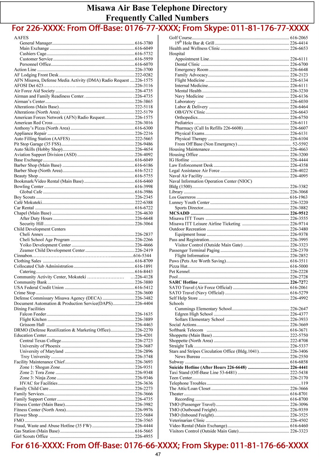 Traveling around Misawa, Japan: Misawa Air Force Base Japan