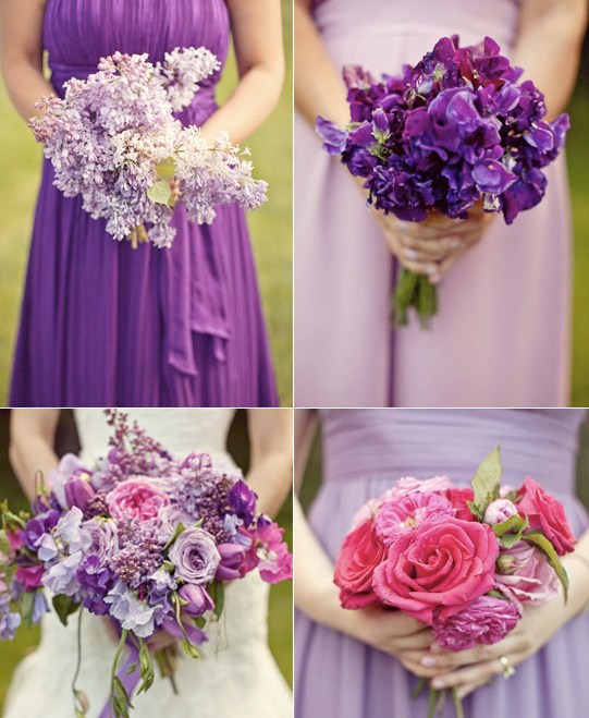 Kiss the Bride: Lilac Purple + Fuschia...