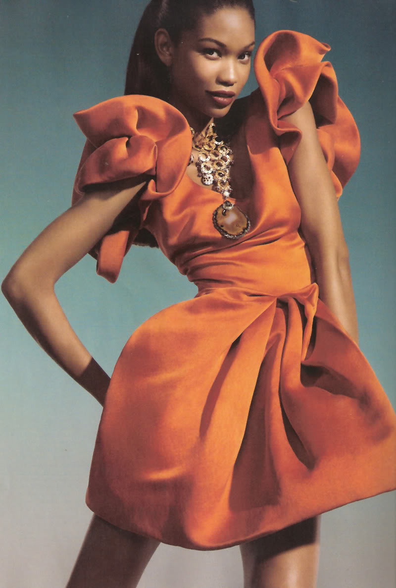 Chanel Iman (Spanish Vogue Feb 2010) - Models Inspiration