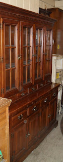 Uhuru Furniture & Collectibles: Two Piece Breakfront and Buffet SOLD