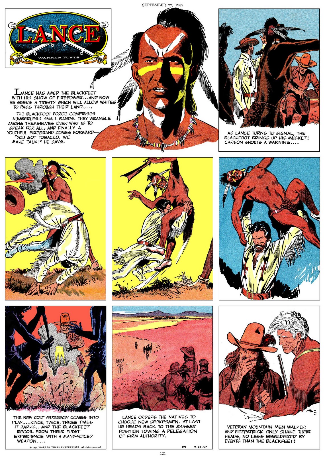 LANCE by Warren Tufts: "Lance" by Warren Tufts