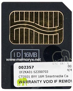 Flash Memory: Flash Memory - 16MB SmartMedia Card SSFDC / Flash Memory ...