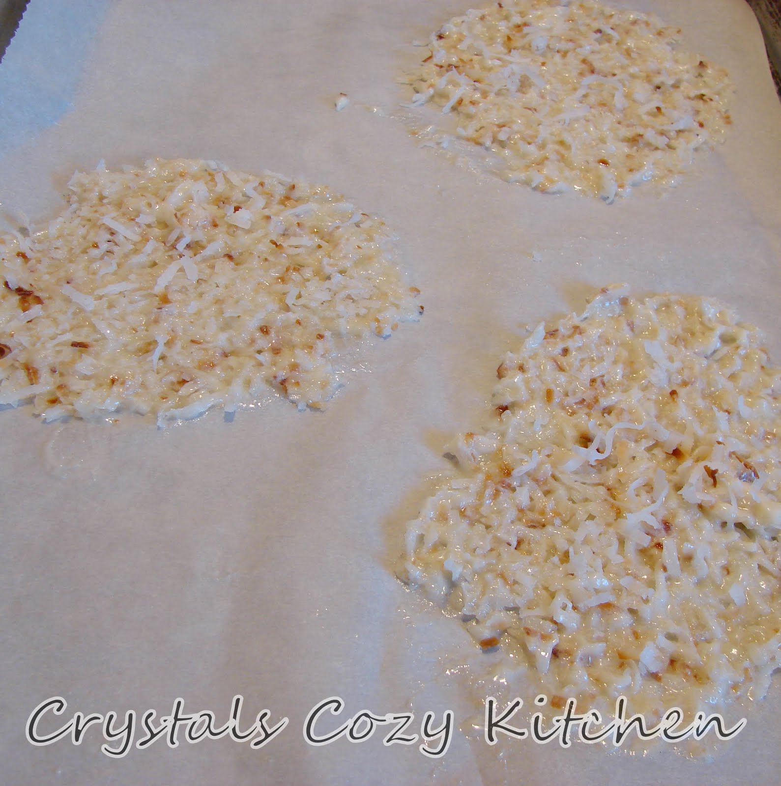 Crystal's Cozy Kitchen: Tuesday Treats: Coconut Tuiles