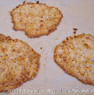 Crystal's Cozy Kitchen: Tuesday Treats: Coconut Tuiles