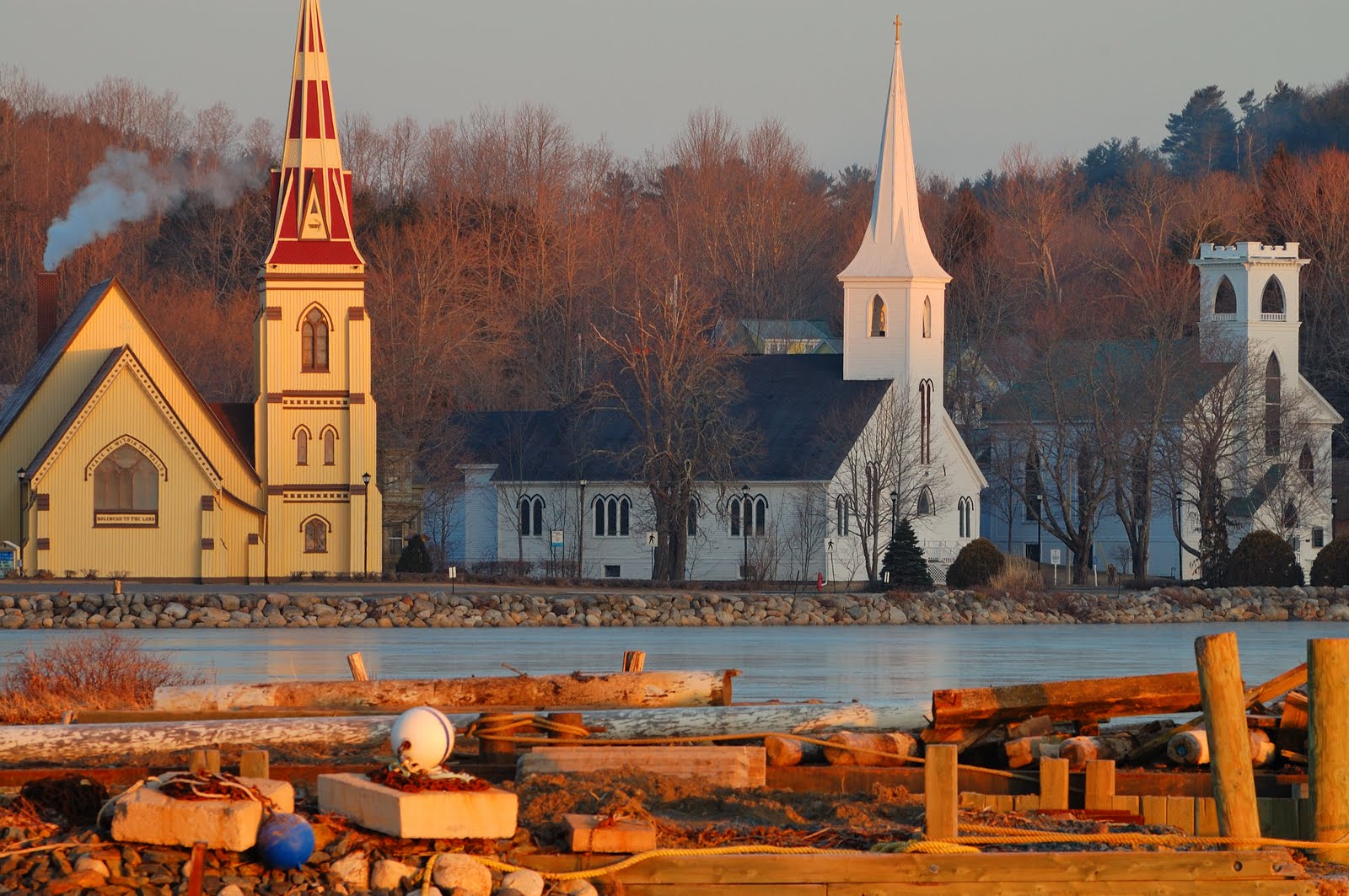 My Life in Pictures: Mahone Bay just after sunrise