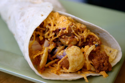 Vegan Sonic Frito Chili Cheese Wrap