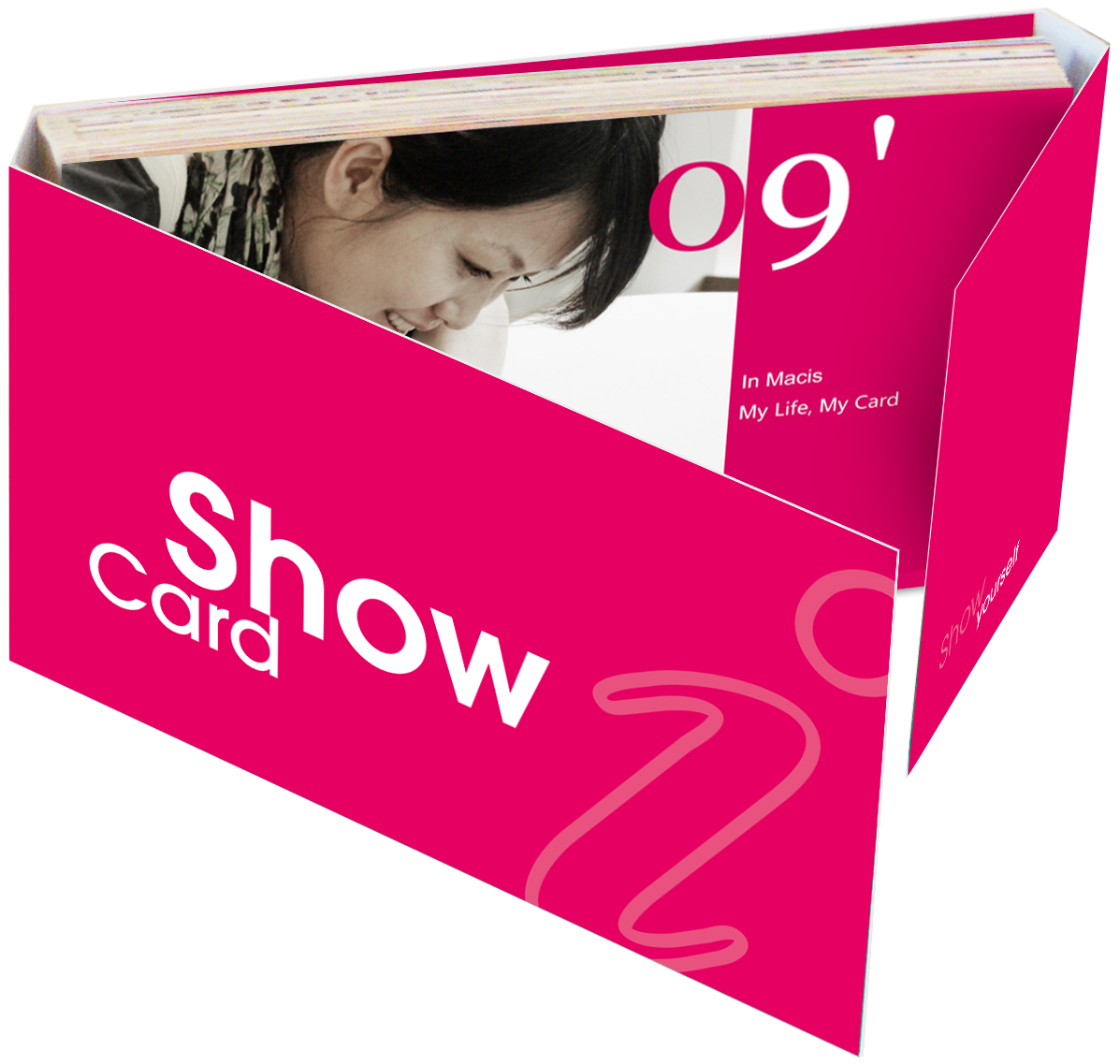 Macis 一本書一個夢 客製化 Showcard、卡片、明信片、月曆: 創意名片～ShowCard亮彩登場。過程大公開
