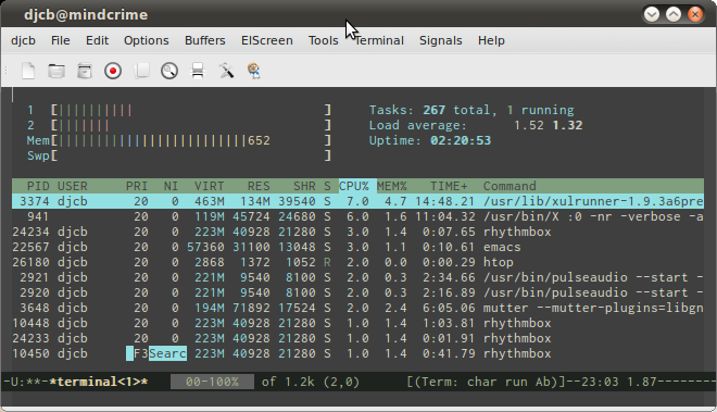 emacs-fu: console apps in emacs with multi-term