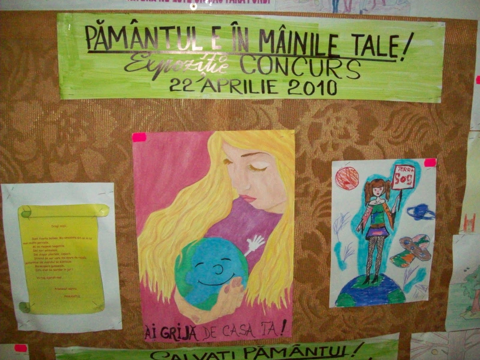 "Scoli pentru un viitor verde!": Ziua Pamantului