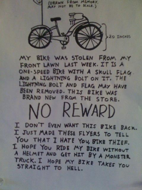My missing bike | Shou Fi Ma Fi