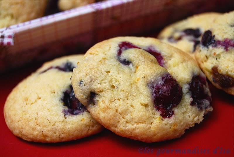BISCUITS MOELLEUX AUX BLEUETS