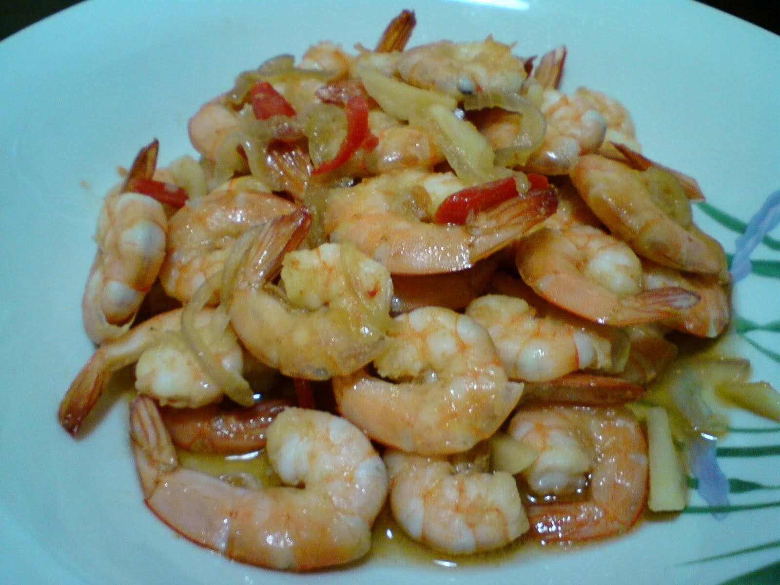 Taste Buds...: Udang Masak Sos Sotong....