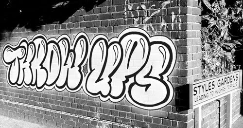 Graffiti Throw up Style | | Graffiti | Graphic Design | Vektor ...