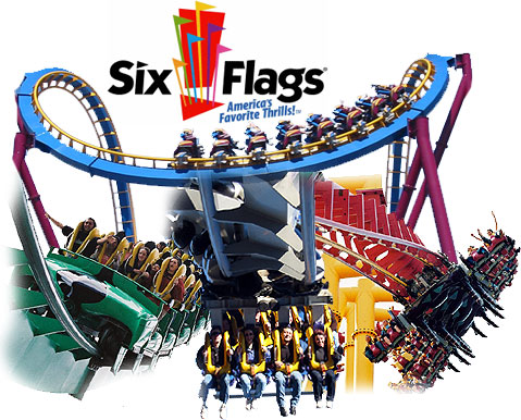 Parques de Diversão: Six Flags