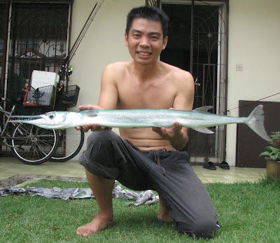 LKY Fish: Todak caught