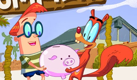 Cartoon Disney Wallpaper: Squirrel Boy