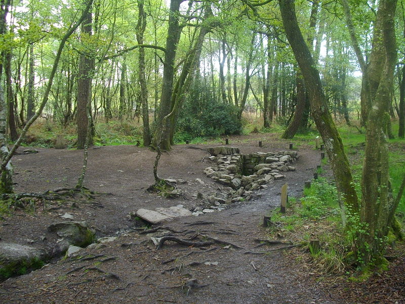 A Morbid Fascination: "Tomb of Merlin", Paimpont Forest, Brittany