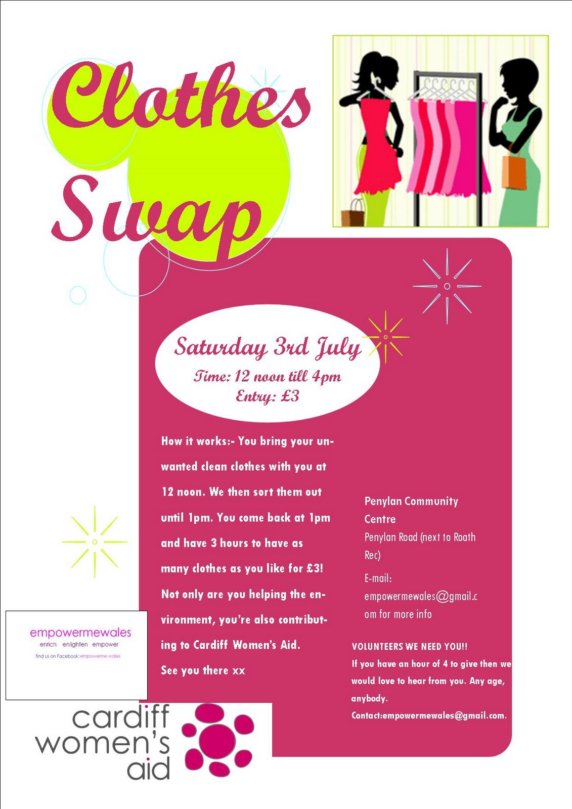 empowermewales: Our First Event!! A Clothes Swap