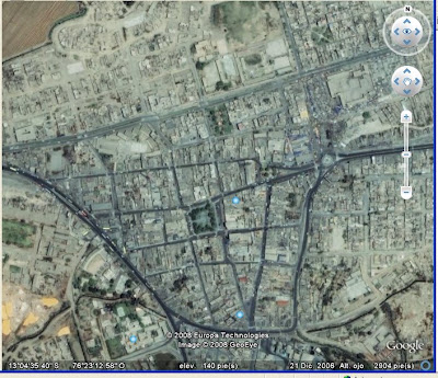 CAÑETE HOY: IMAGEN SATELITAL DE SAN VICENTE DE CAÑETE EN Google Earth