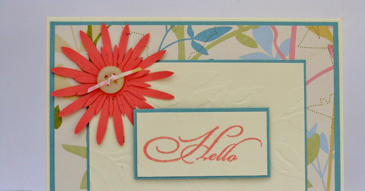 Creative Crafts by Lynn: Hello Daisy
