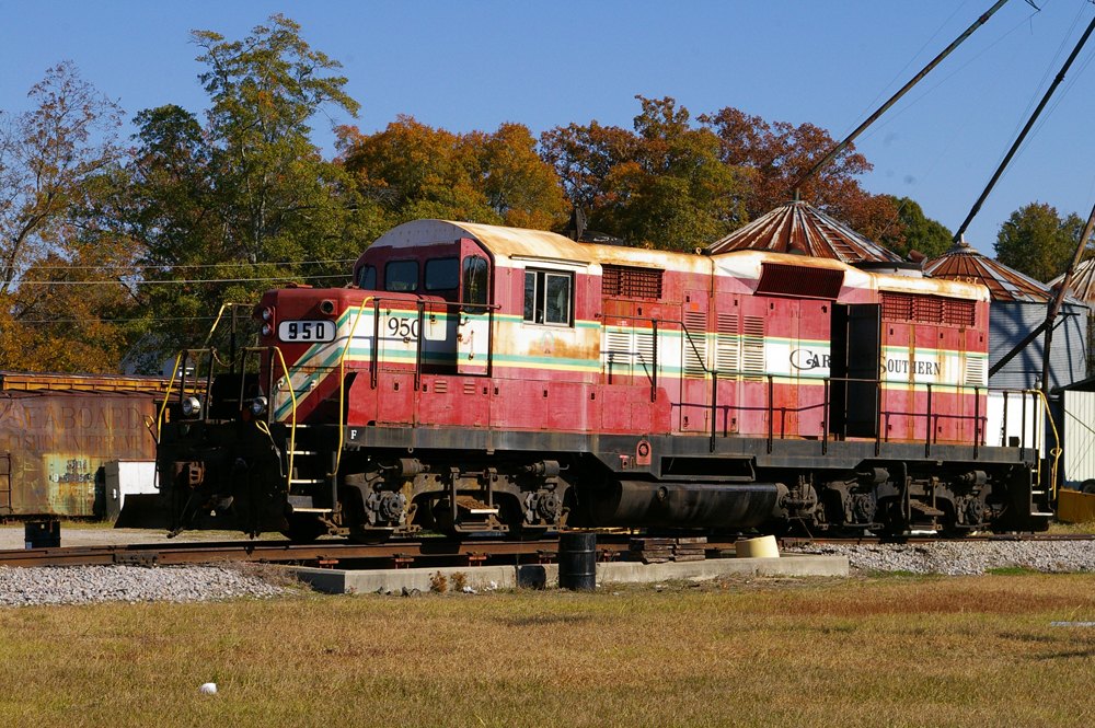 My Railfan Travel Blog: Carolina Southern Railroad, Part One
