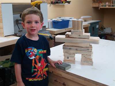 Marks Woodworking: Wooden Inukshuk