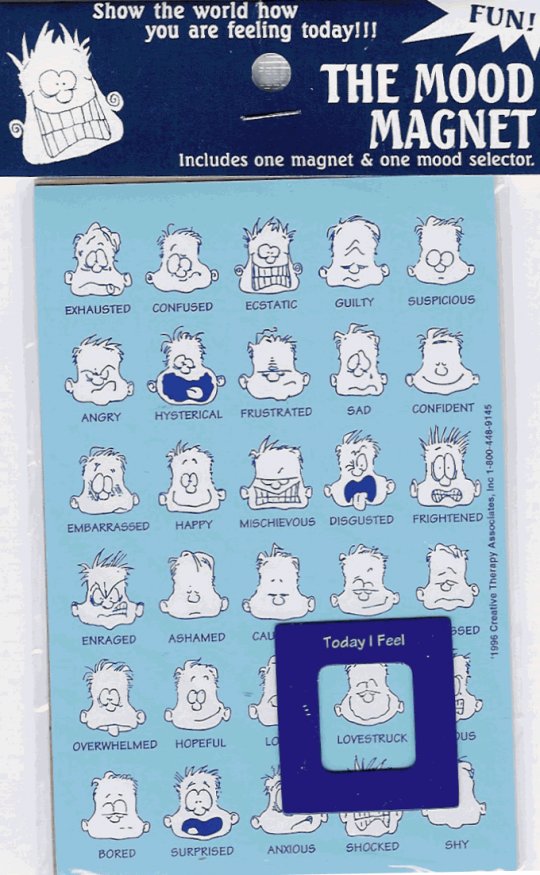 ideasthai: ไอเดีย แม่เหล็ก Mood Magnet จาก ไอเดีย.com