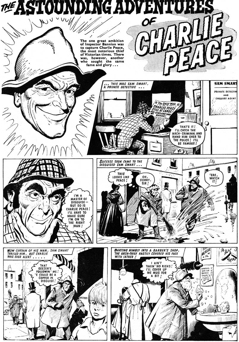 British Comic Art: Charlie Peace