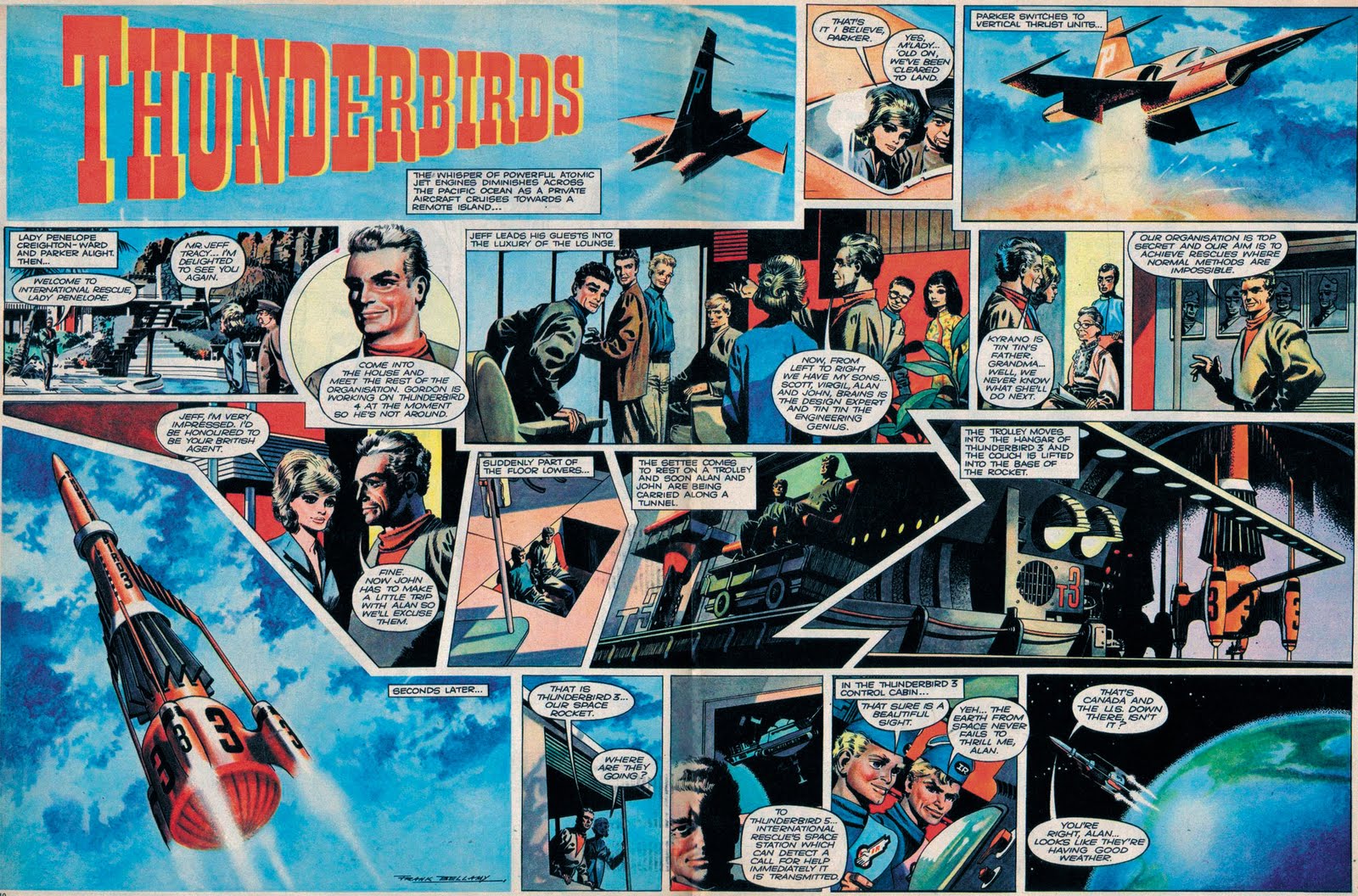 British Comic Art: Thunderbirds