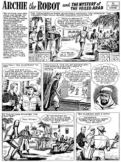 British Comic Art: Robot Archie