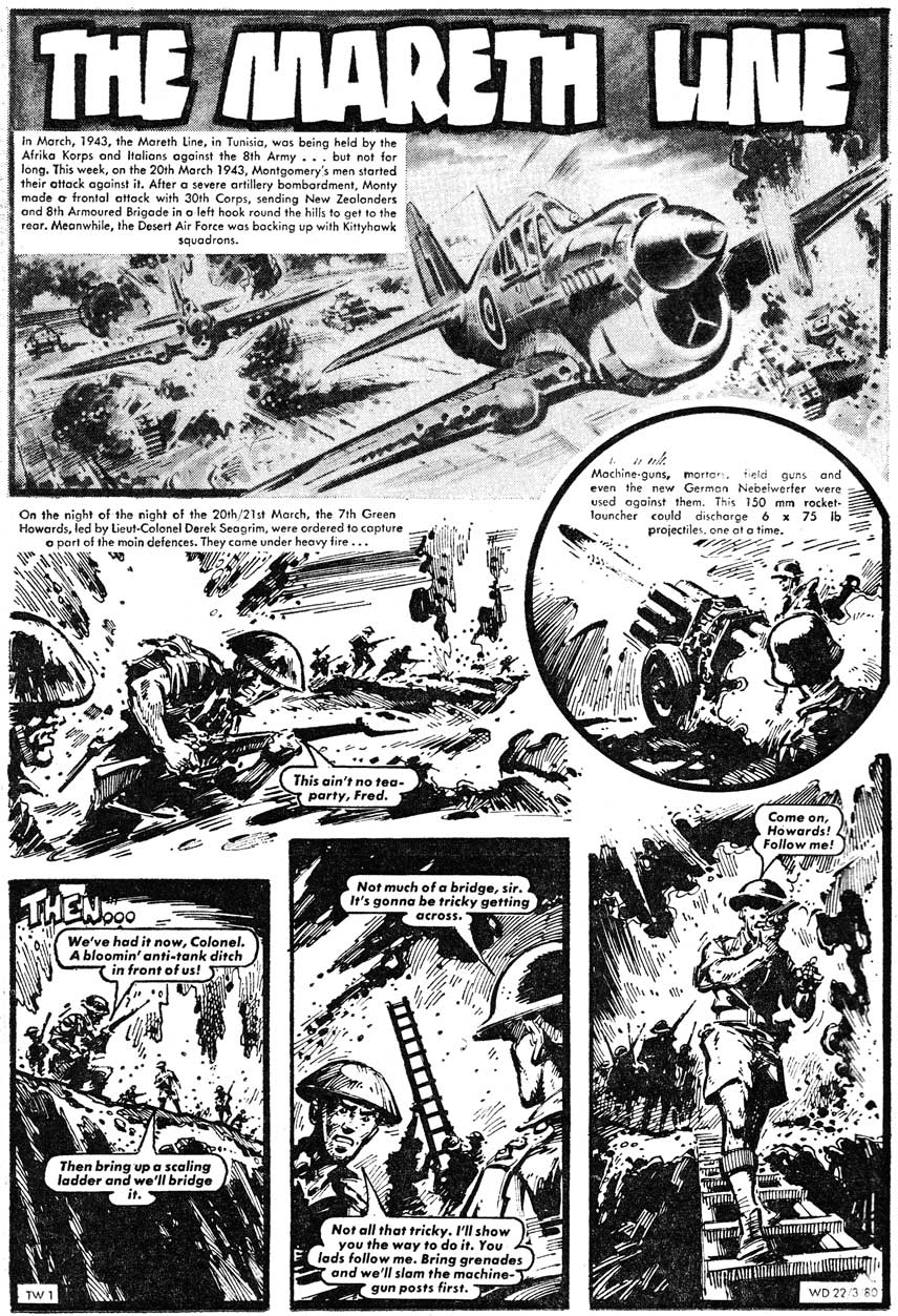 British Comic Art: The Mareth Line