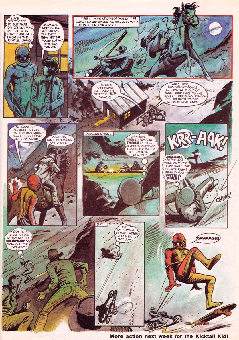 British Comic Art: The Kicktail Kid