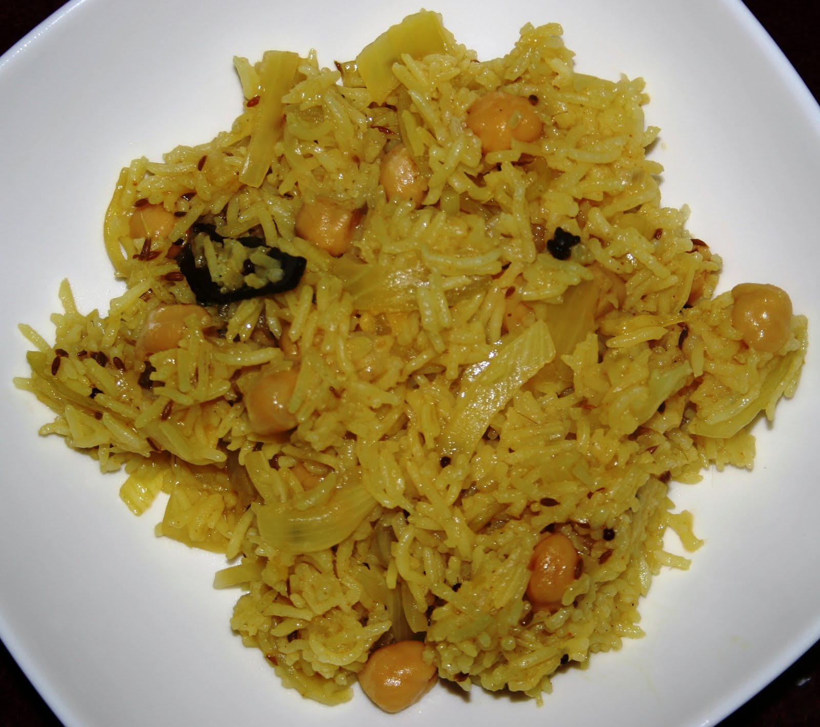 Chana Pulao (Chickpea Rice) | Honey, Whats Cooking