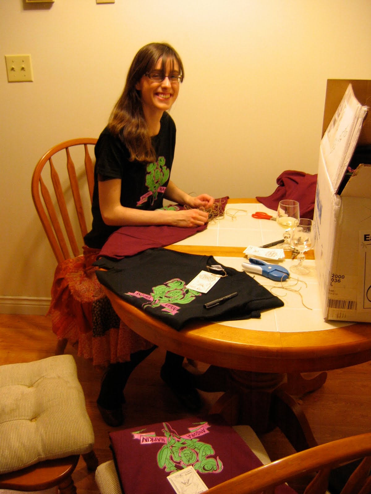 Angora Napkin: How to make an Angora Napkin T-Shirt.