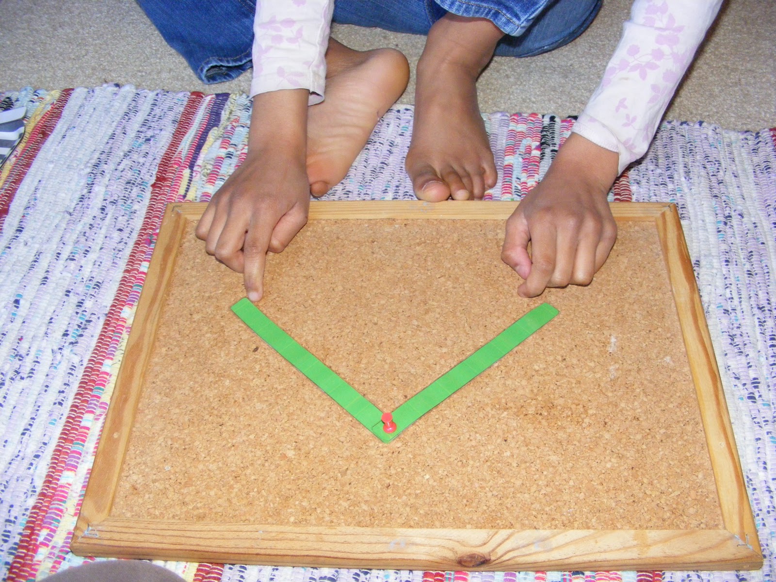 Homeschool Escapade: Geometric Stick lessons - Polygons