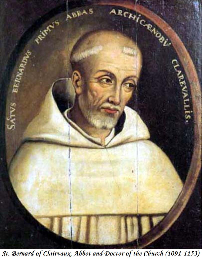 Dom Donald's Blog: St Bernard Feast Day, August