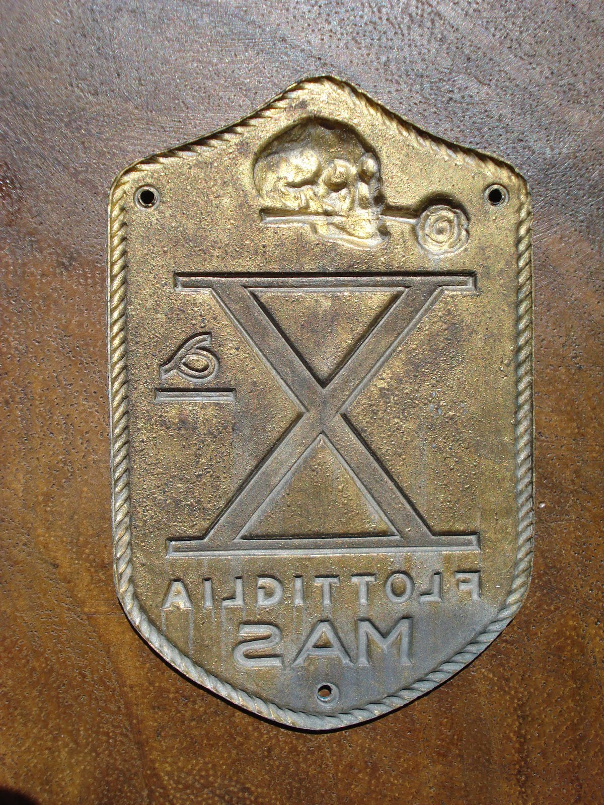 Kriegsmarine: SCUDETTO "DECIMA FLOTTIGLIA MAS"